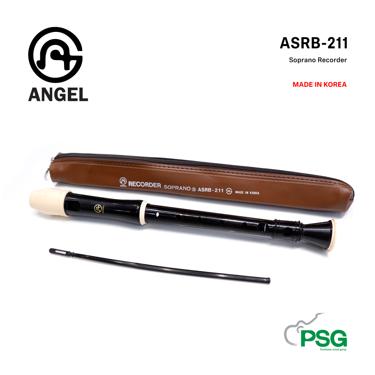 Angel ASRB-211 Star Recorder Soprano Baroque ( สินค้าใหม่ค้างสต๊อก ...