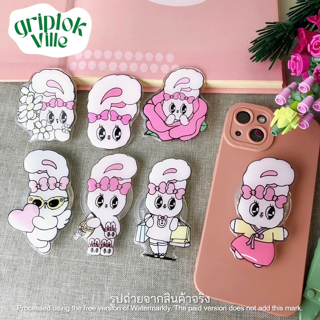 Griptok Acrylic PopSocket การ์ตูนติดหลังมือถือ ที่ติดโทรศัพท์ กริ๊บต็อก ...