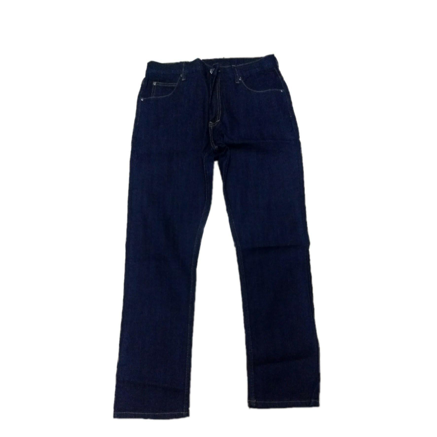 MTE กางเกงยีนส์สีกรมผ้ายืด ผู้ชาย ทรงกระบอก เป้าซิป รุ่น LF507/2 สินค้า ...