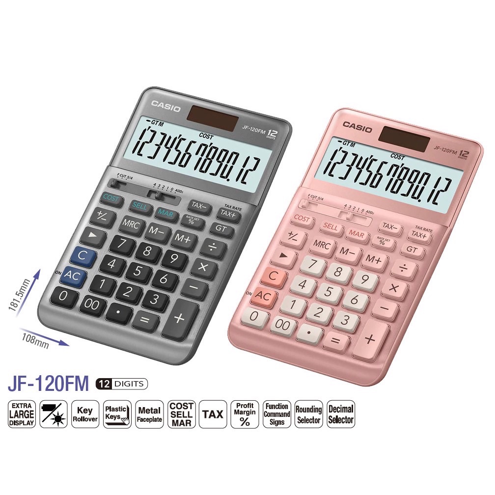 คาสิโอ Casio JF-120BM ของใหม่ ของแท้ ประกันศูนย์ 2 ปี JF-120FM ...