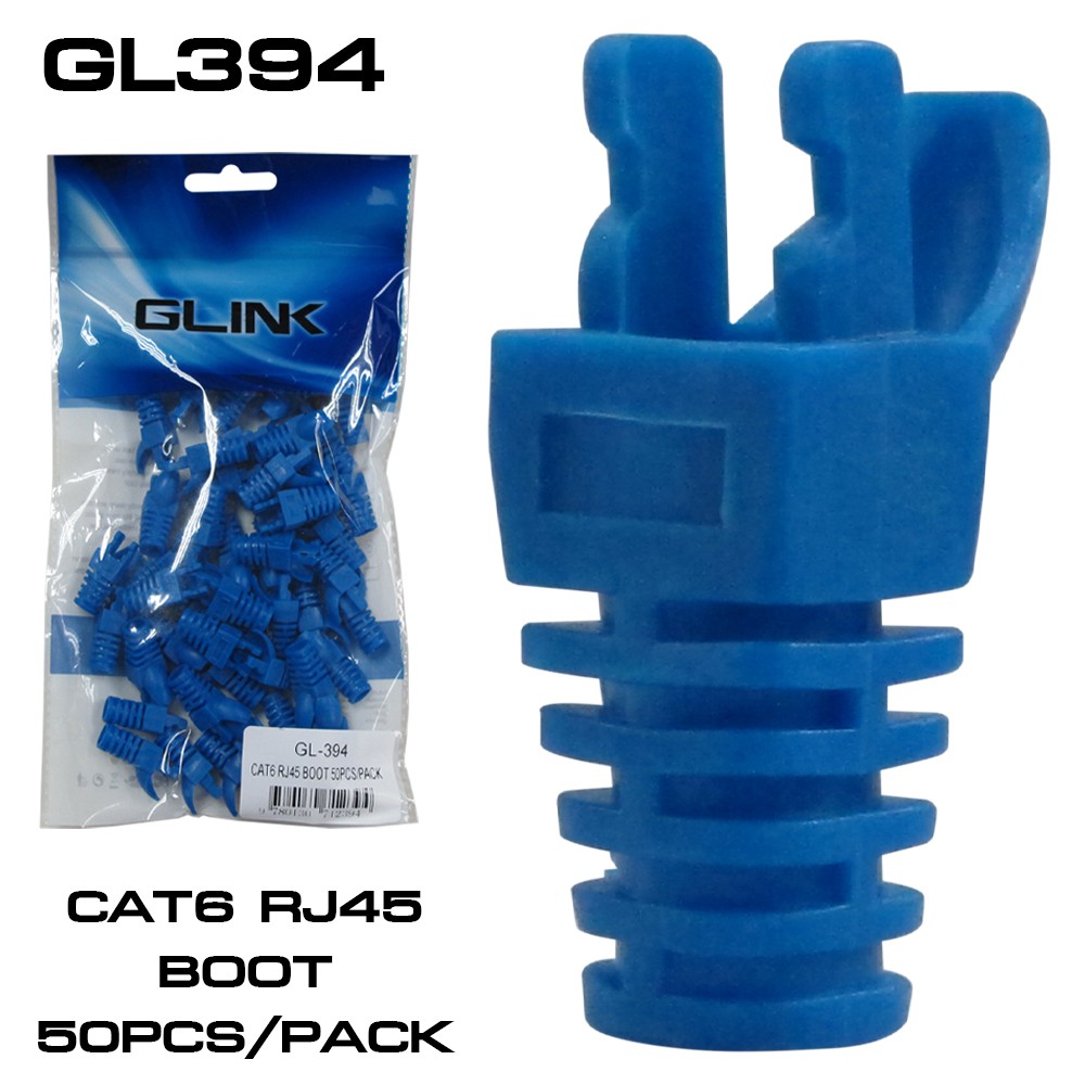 มาตรฐาน GLINK GL-394 Boots RJ45 Cat6 ปลอกหุ้มหัวแลน บูทส์หัวแลน RJ45 ...