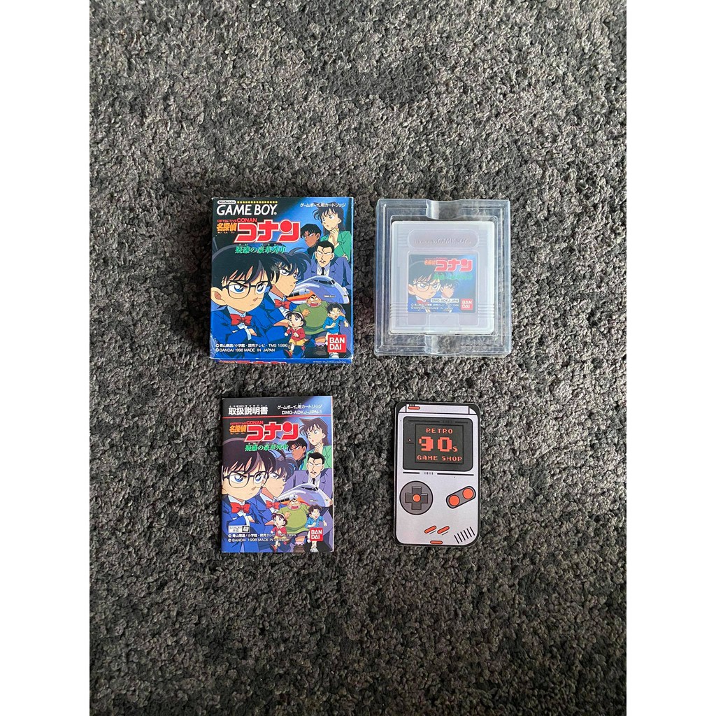 NINTENDO CARTRIDGE CONAN GIWAKU NO GOUKA RESSHA JAPAN BOX / FOR GAMEBOY ...