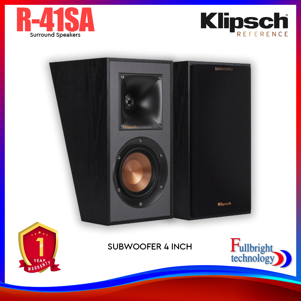 ลำโพง Klipsch reference series รุ่น R-41SA subwoofer 4 inch ประกันศูนย์ ...