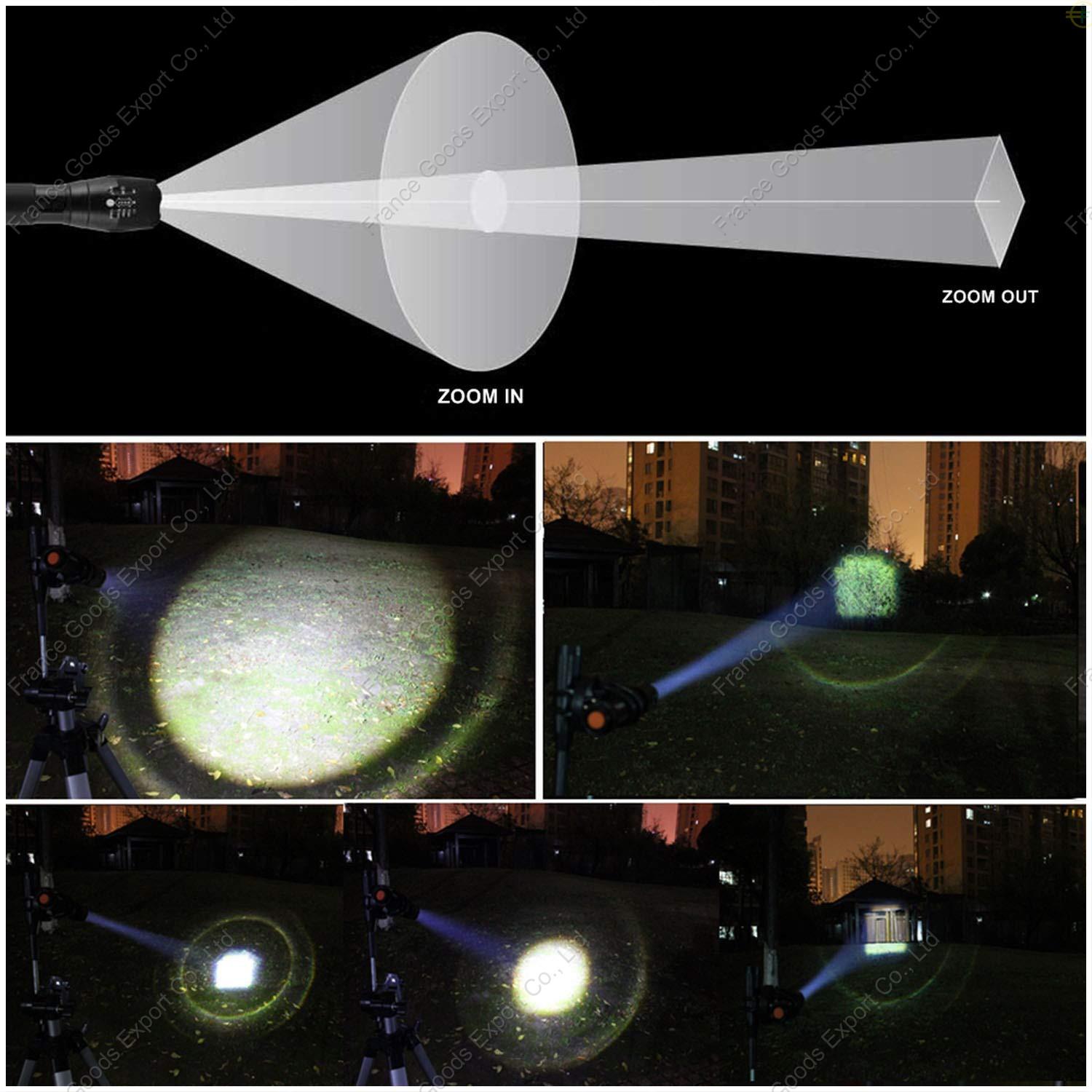 FireLight T6-02 O1, Tactical Advanced Professional Military Flashlight ...