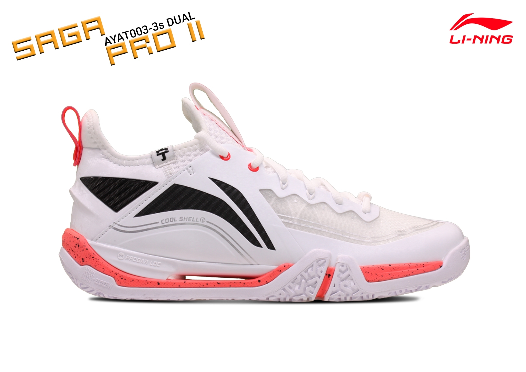 LI-NING รองเท้าแบดมินตัน SAGA PRO II (AYAT003) BADMINTON SHOES - Mk ...