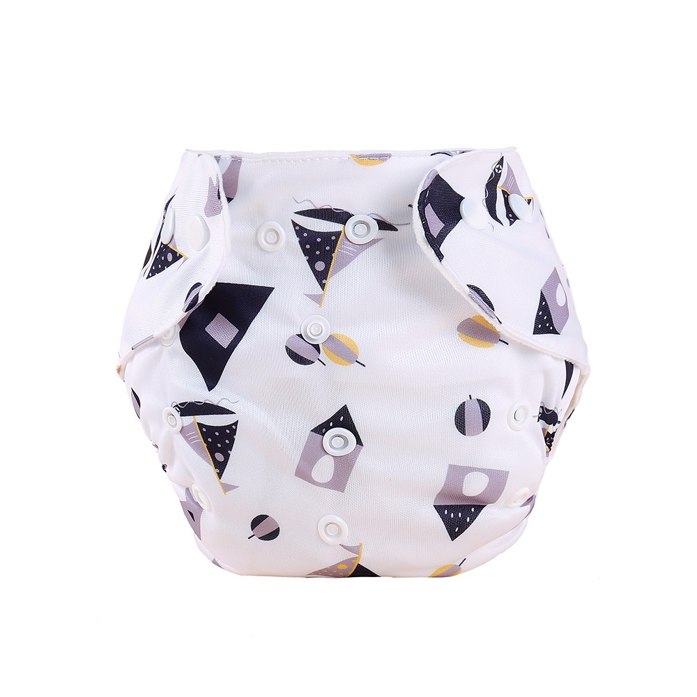 newborn printed snap Diaper Baby Cloth Diaper Baby Diaper changing pad ...