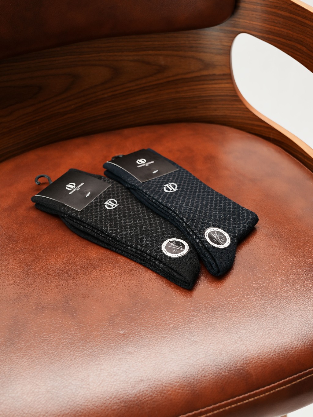 DANDY COSMO 2สี ถุงเท้าทำงานผู้ชาย ผ้า Bamboo ใยไผ่ สัมผัสนุ่ม ลดกลิ่น ...