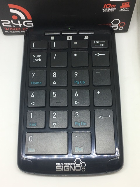 SIGNO Wireless Numeric Key Pad รุ่น KP-711 รุ่นนี้มี 22 ปุ่ม 3 ปุ่มลัด ...