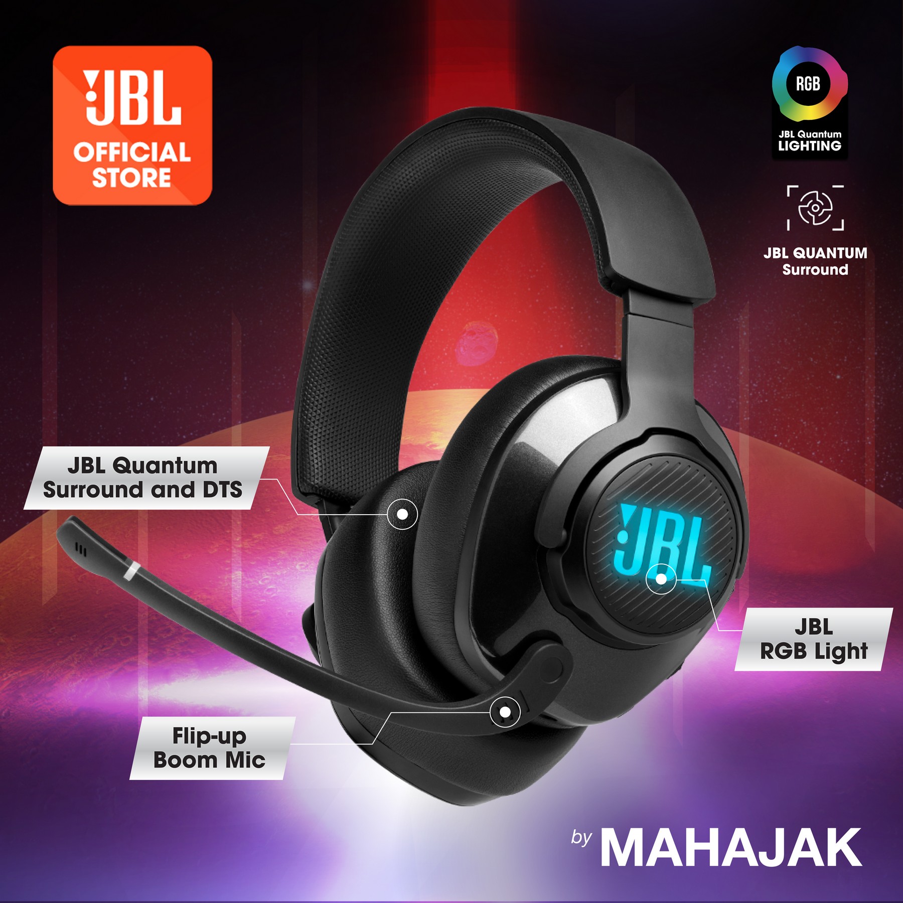 หูฟังเกม JBL Quantum 400 | Lazada.co.th