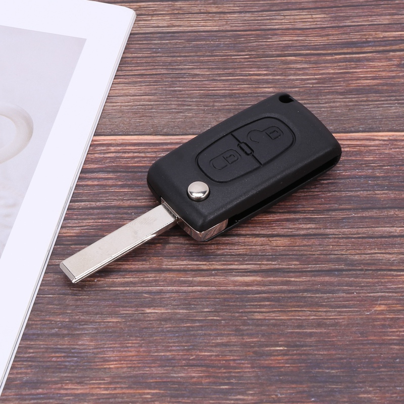 Flip Remote Keyless Key case shell for PEUGEOT 207 307 307S 308 407 607 ...