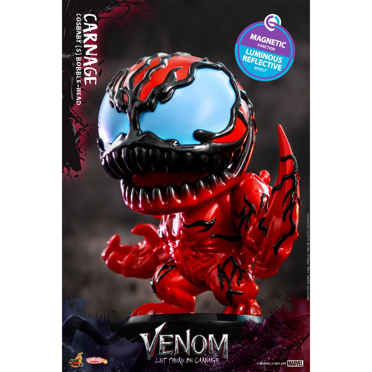HOTTOYS COSBABY COSB896 Venom Movie Character Model Collection Artwork ...