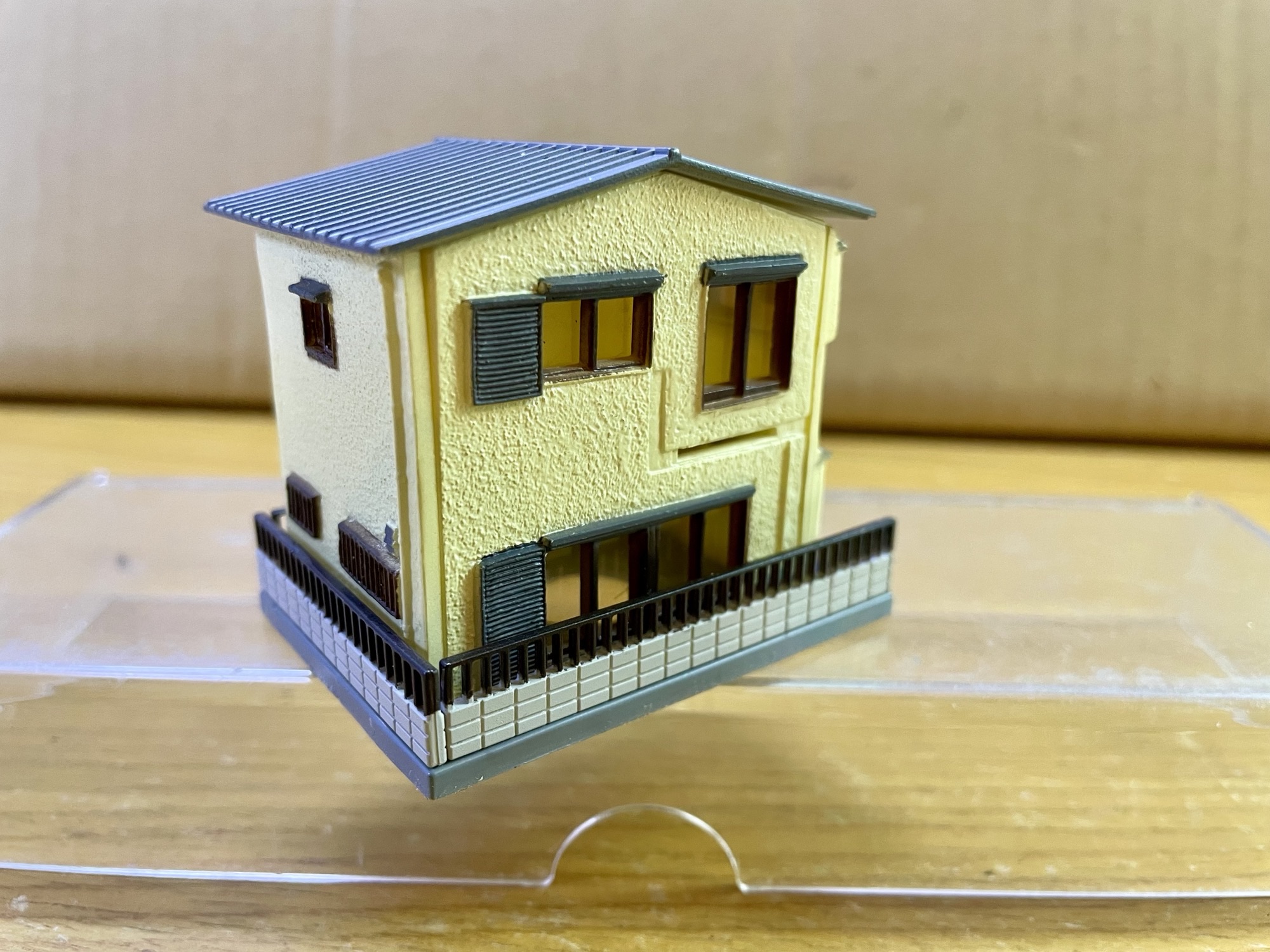 New N Scale TomyTec 2 Townhouse B2 dimensions L6W4H6 ใหม่ N Scale TomyTec 2 ทาวน์เฮาส์ B2 ขนาด ...