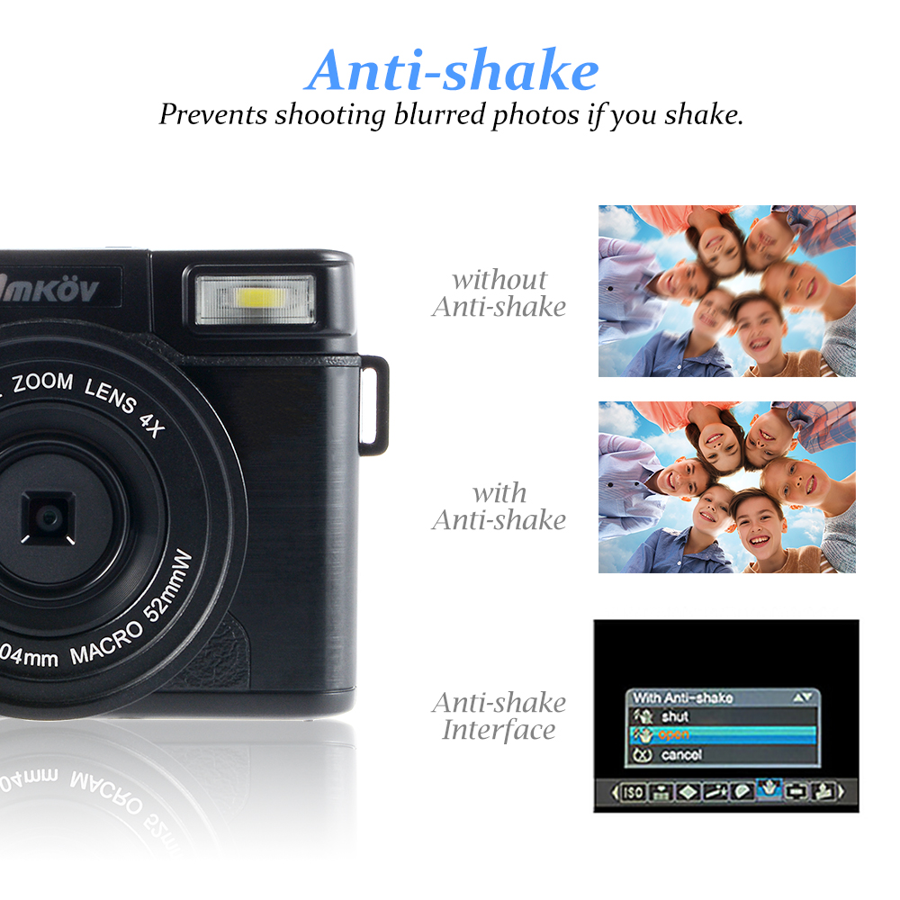 Xcsource กล้องดิจิตอลพร้อมฟิลเตอร์ 3.0 Inch TFT Color LCD Display 24MP ...