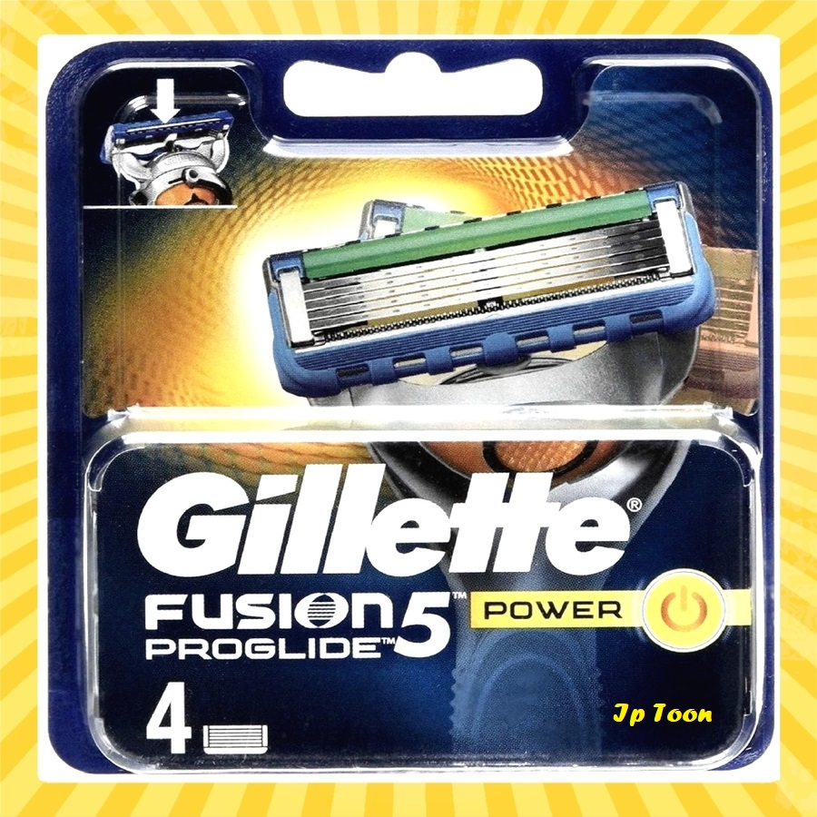 Gillette FUSION5 PROGLIDE Blades Pack 4 /Power. - IpToon - ThaiPick