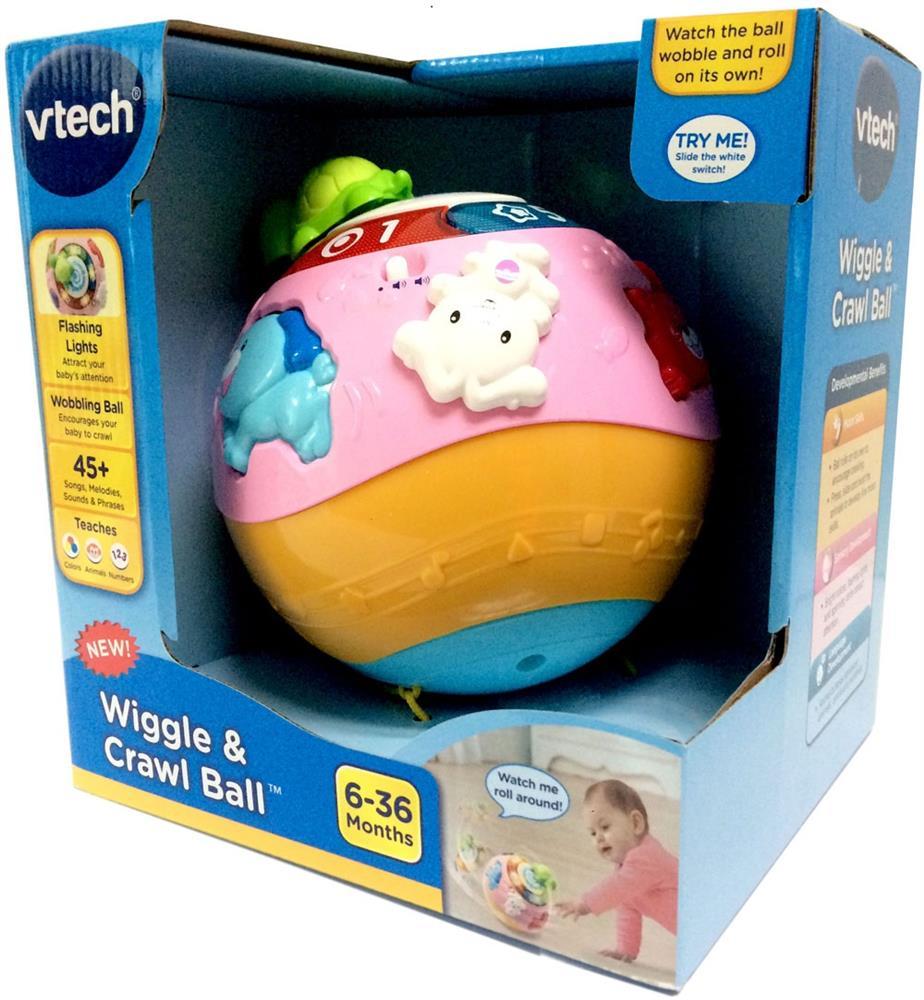 คูปองลดเพิ่ม 10 Vtech Wiggle Crawl Ball Pink ของเล่น ลูกบอลหัดคลาน ...