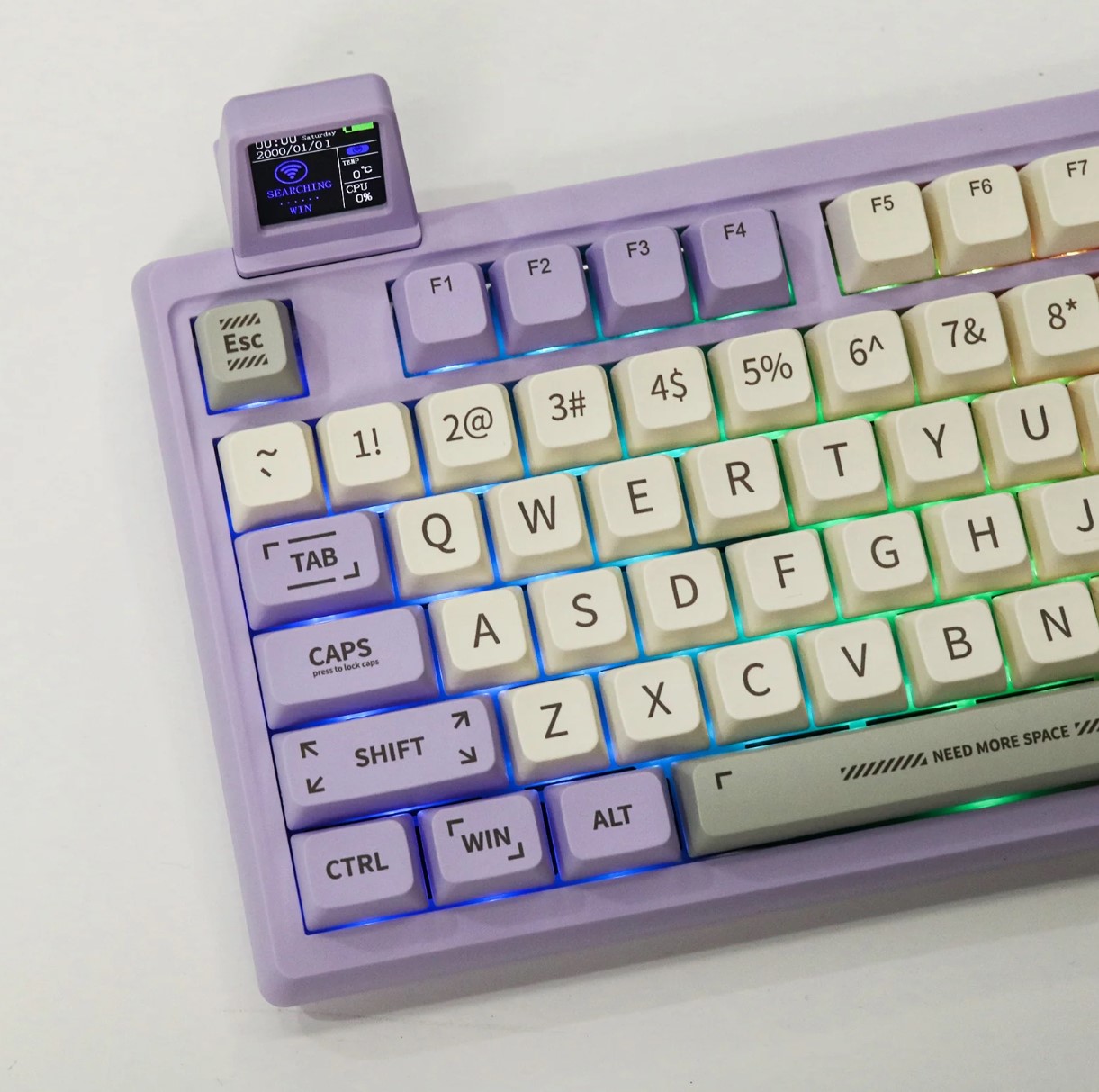 (PRE-ORDER) EPOMAKER RT100 95 Retro Mechanical Keyboard with Knob and ...