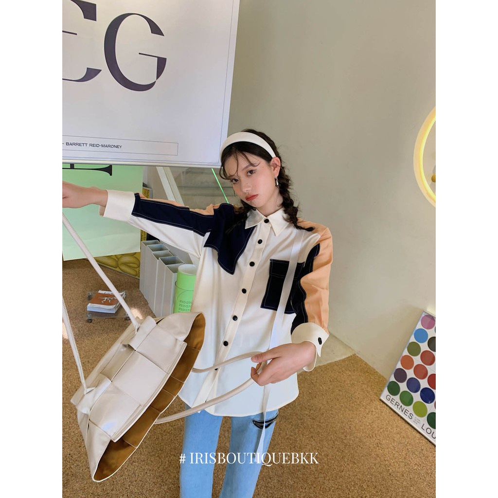 Iris Boutique 21/Falls IS237 White chocolate shirt Preorder 15 วัน ...