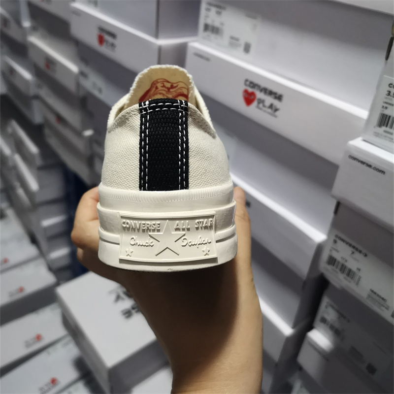 COUNTER IN STOCK CONVERSE 1970S CDG PLAY SPORTS SNEAKERS SHOES 150207C ...