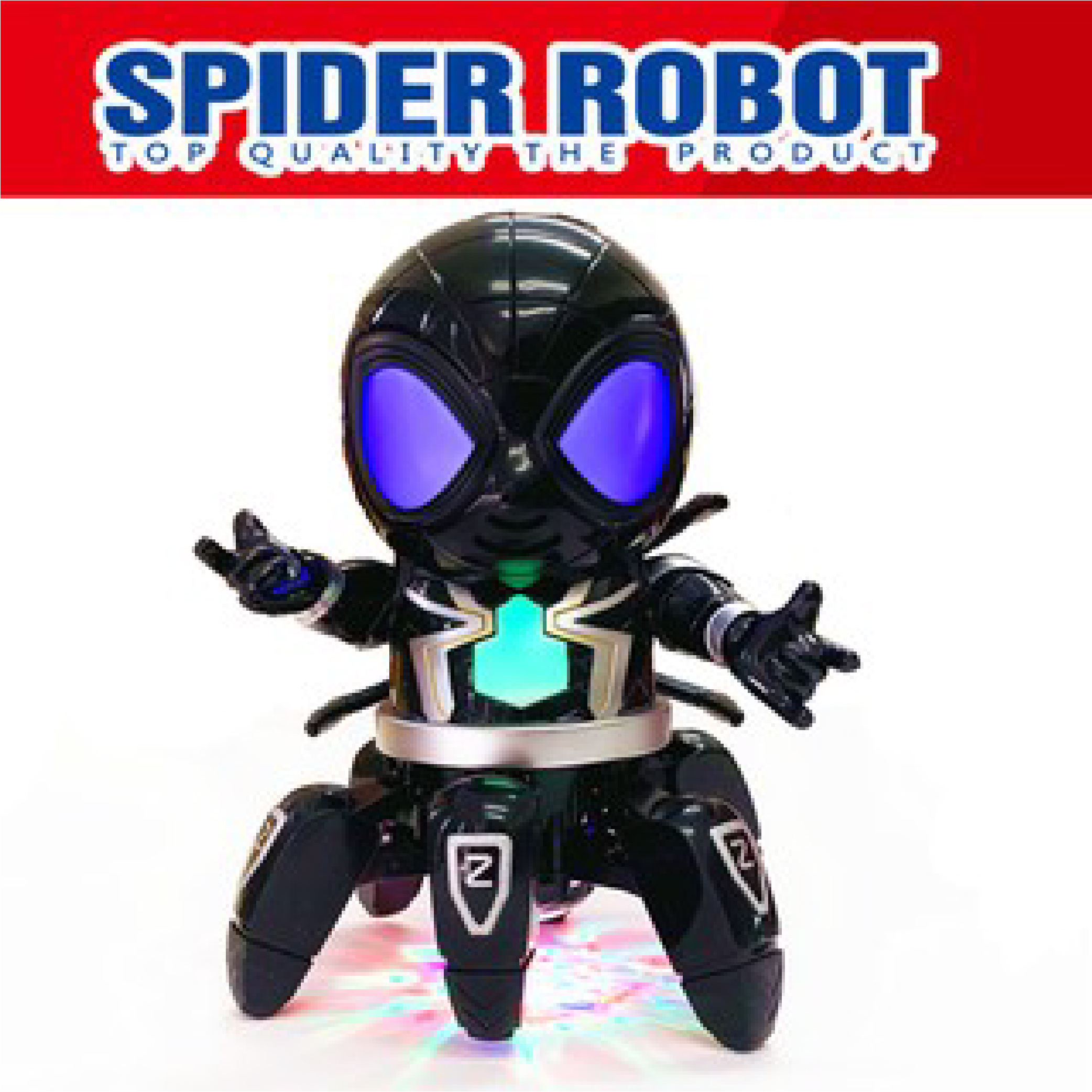 ของเล่นเต้น สไปร์เดอร์แมนเดินหน้าถอยหลัง spiderman หุ่นยนต์ super hero ...