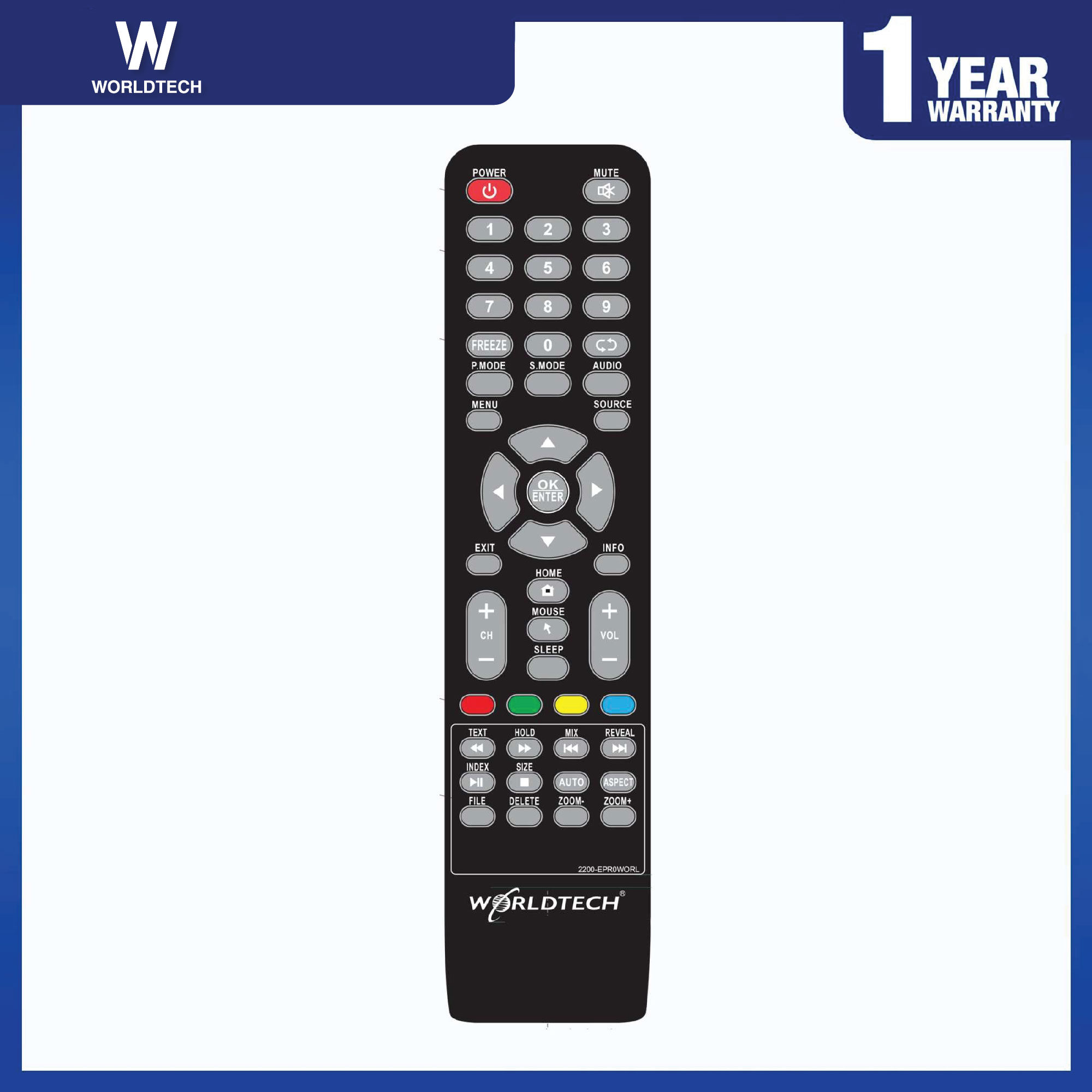 Worldtech 55 นิ้ว Android Analog Smart TV แอนดรอย สมาร์ททีวี 4K YouTube ...