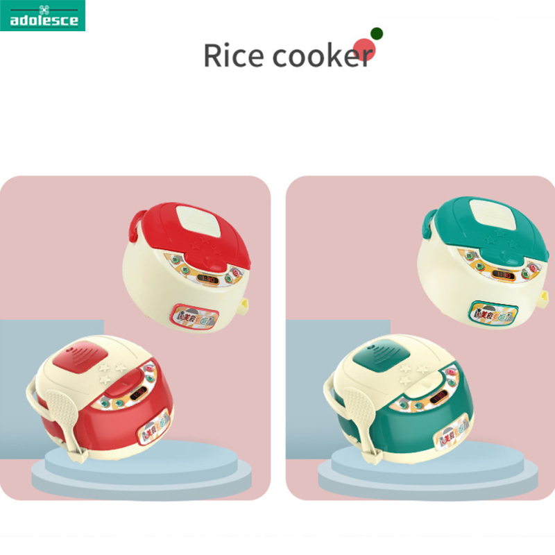 AD【ready stock】1 Set Of Children's Kitchen Rice Cooker Toy Play Kitchen ...