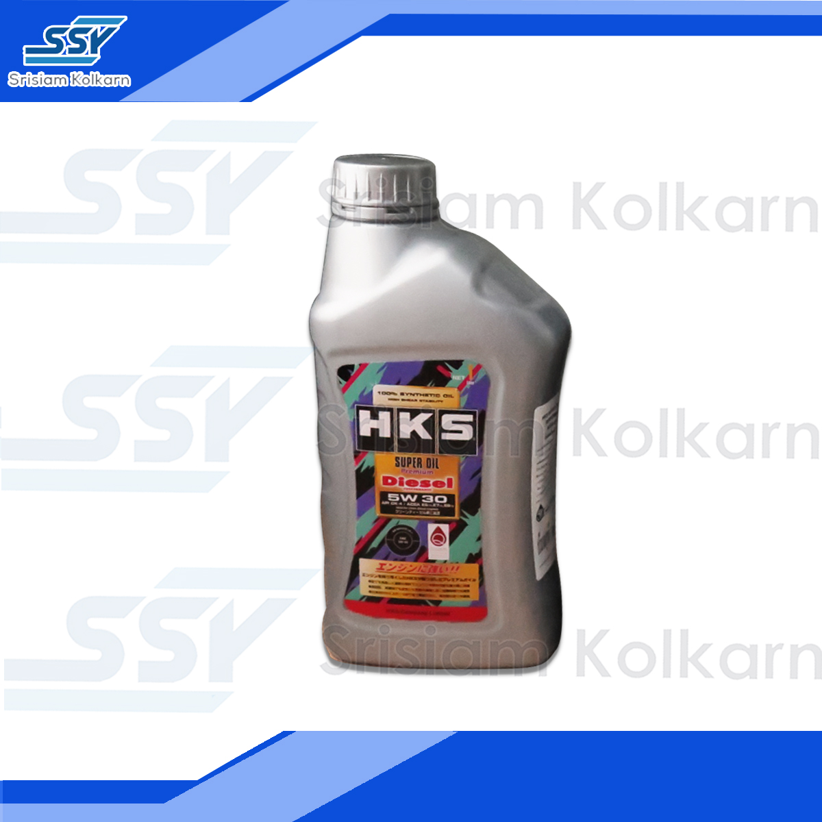 HKS น้ำมันเครื่อง SUPER OIL DIESEL 5W30 CK4 6+1L - Srisiam - ThaiPick