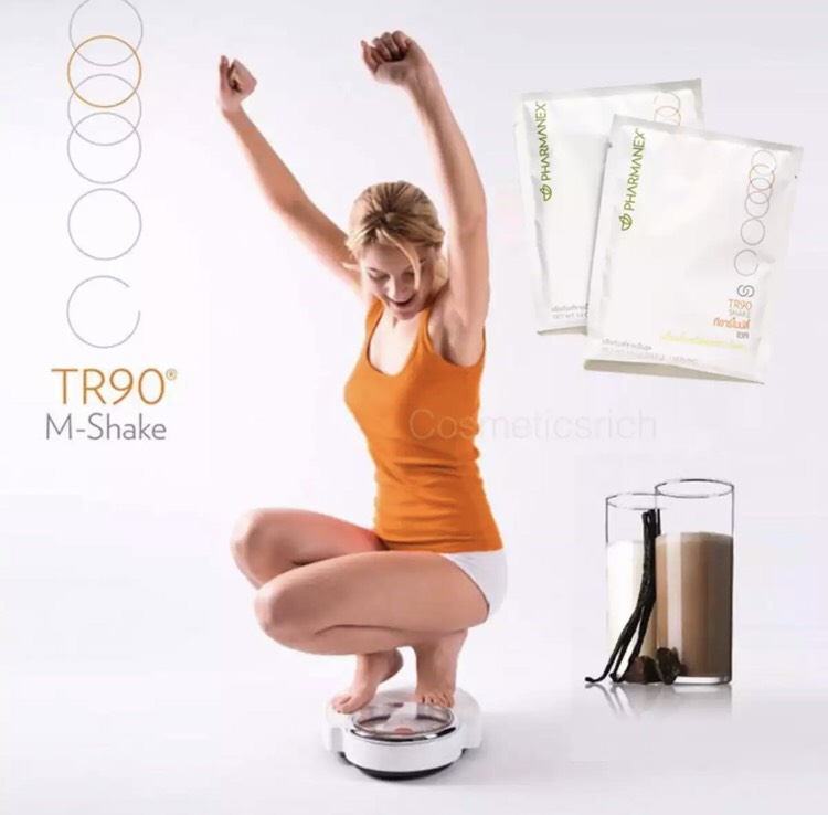 เวย์โปรตีนคุณภาพสูง AGELOC TR90 SHAKE Chocolate NUSKIN (นูสกิน ทีอาร์ไนน์ตี้ เชคช็อกโกแลต) 1 ...