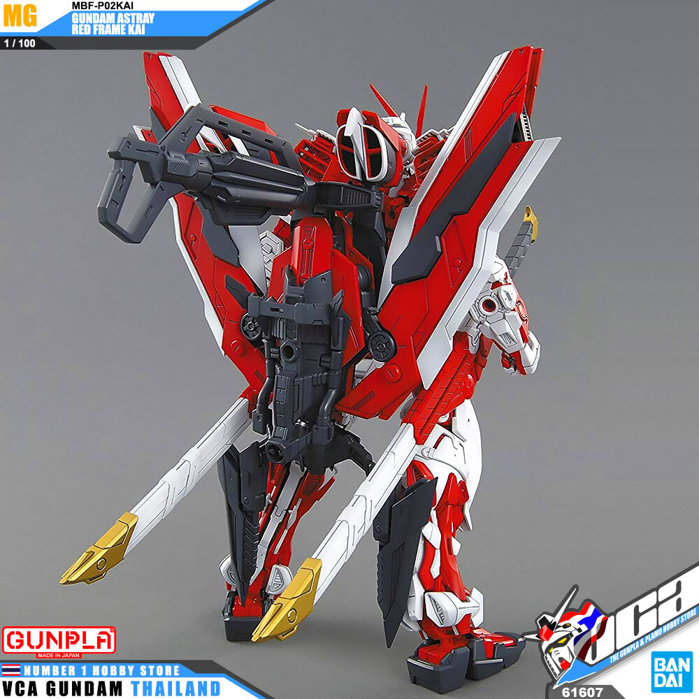 BANDAI GUNPLA MASTER GRADE MG 1/100 GUNDAM ASTRAY RED FRAME KAI โมเดล กันดั้ม กันพลา VCA GUNDAM ...