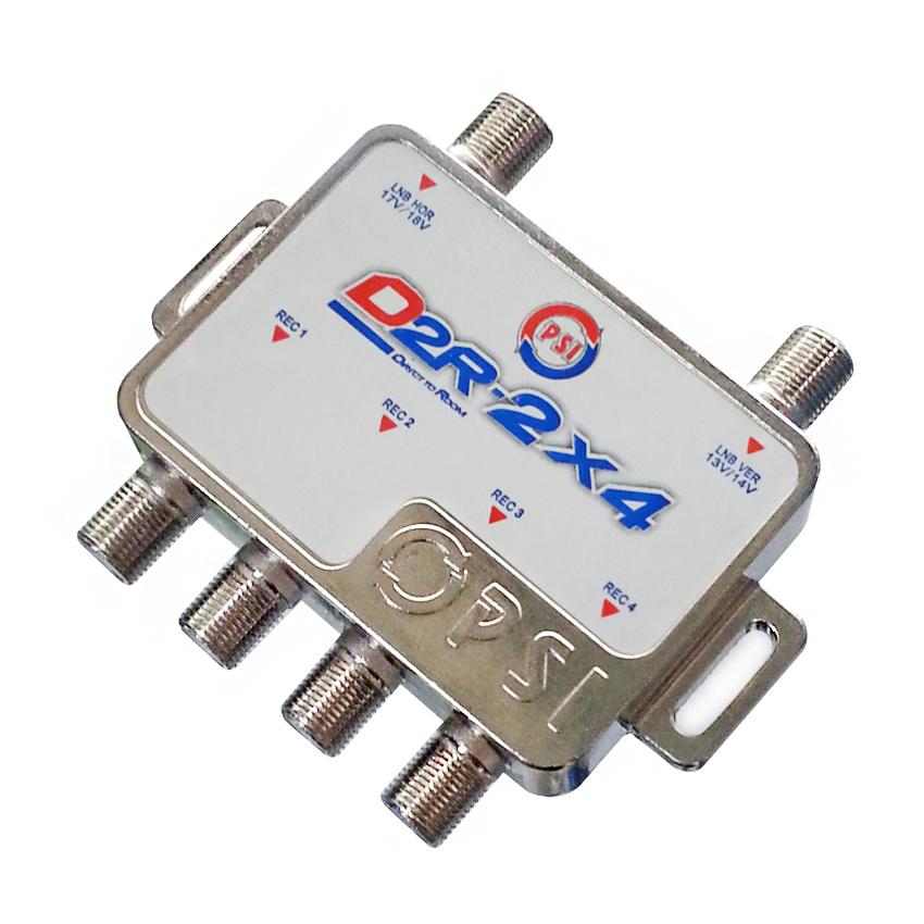 PSI D2R-2x4 Multi Switch D2R2 X 4 อุปกรณ์เพิ่มจุดรับชม สูงสุด 4 จุด แพ ...