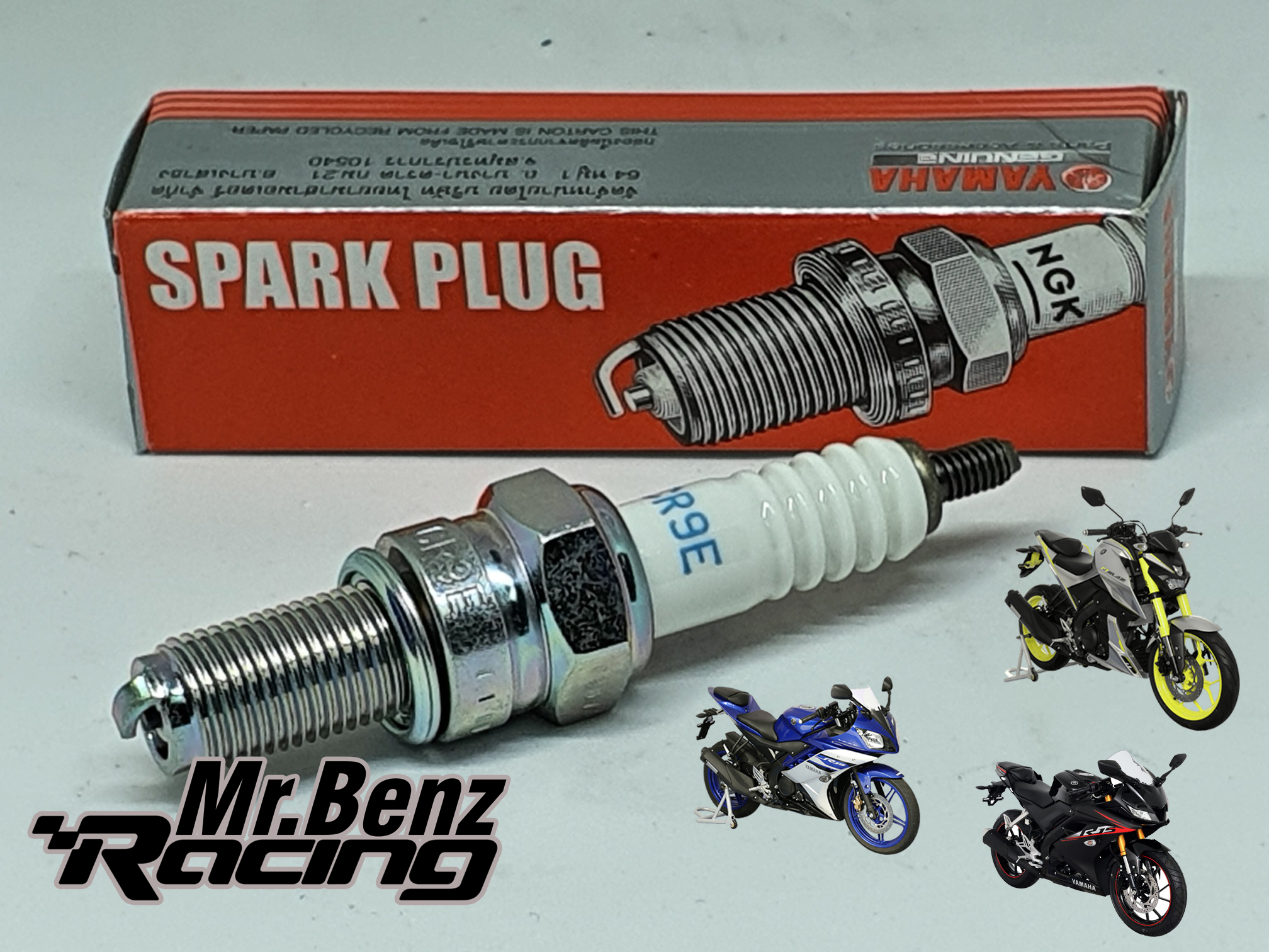หัวเทียน NGK R CR9E อะไหล่แท้ MSlaz R15 Yamaha Genuine Parts M-Slaz All ...