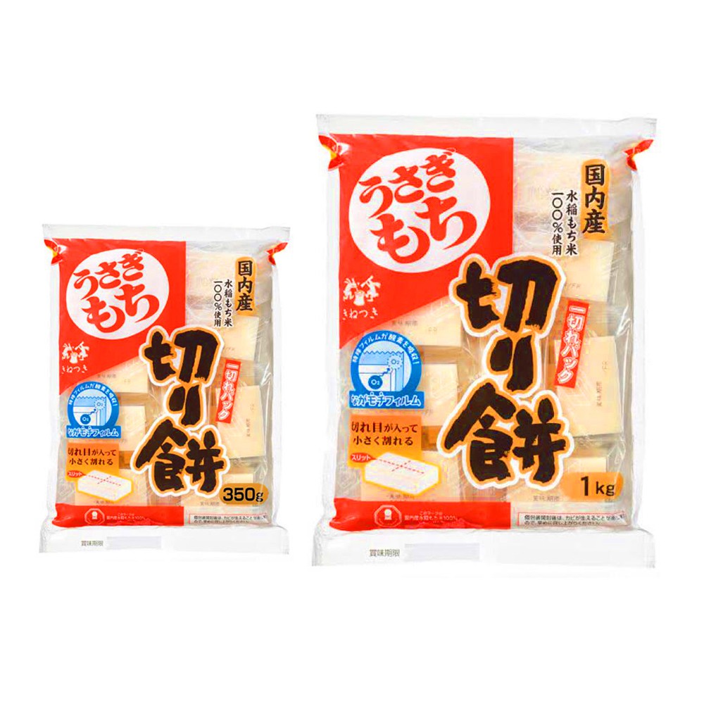 KIMURA USAGI MOCHI KIRIMOCHI แป้งโมจิญีปุ่น โมจิชนิดแผ่นสี่เหลี่ยม ขนาด ...