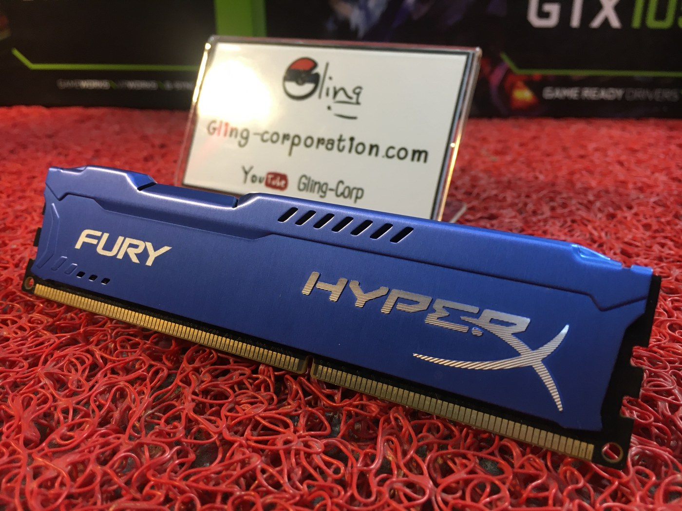 [ Ram ] KINGSTON DDR3 4GB BUS1600 HyperX Fury - Gling-Corporation ...