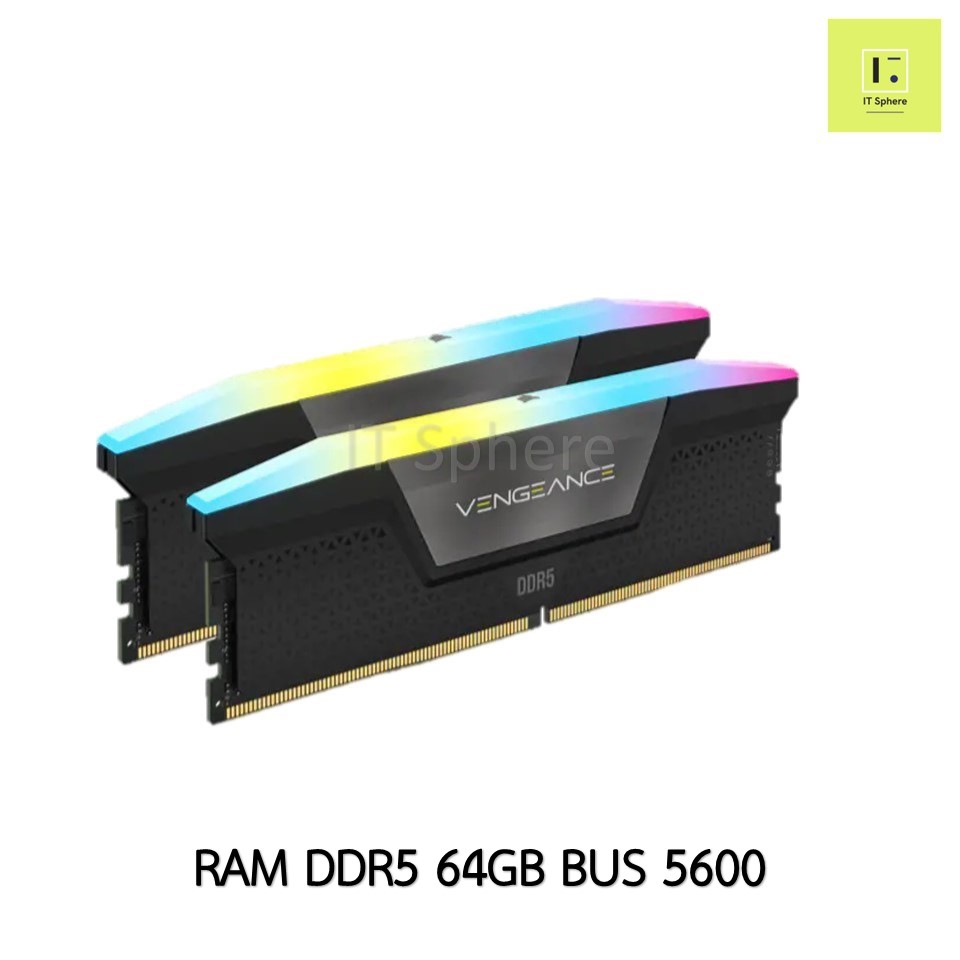 แรม Corsair Ddr5 16gb 32gb 64gb 96gb Bus 5200 5600 6000 6200
