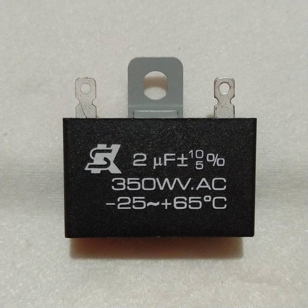 ส่งฟรี [2uF 350Vac]SK Capacitor คาปาซิเตอร์ C พัดลม ฮาตาริ แท้ 1.uF ถึง ...