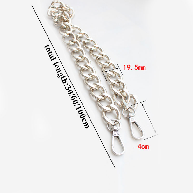 Portable Metal Bag Chains Strap Accessories For Bags Handbag Handles ...