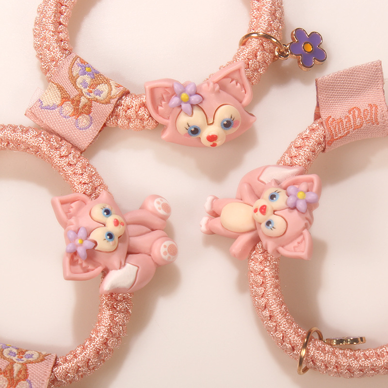 หัวการ์ตูนเชือกสร้อยข้อมือ Linna Bell มูลค่าสูง Little Fox เชือกผมสาว ...