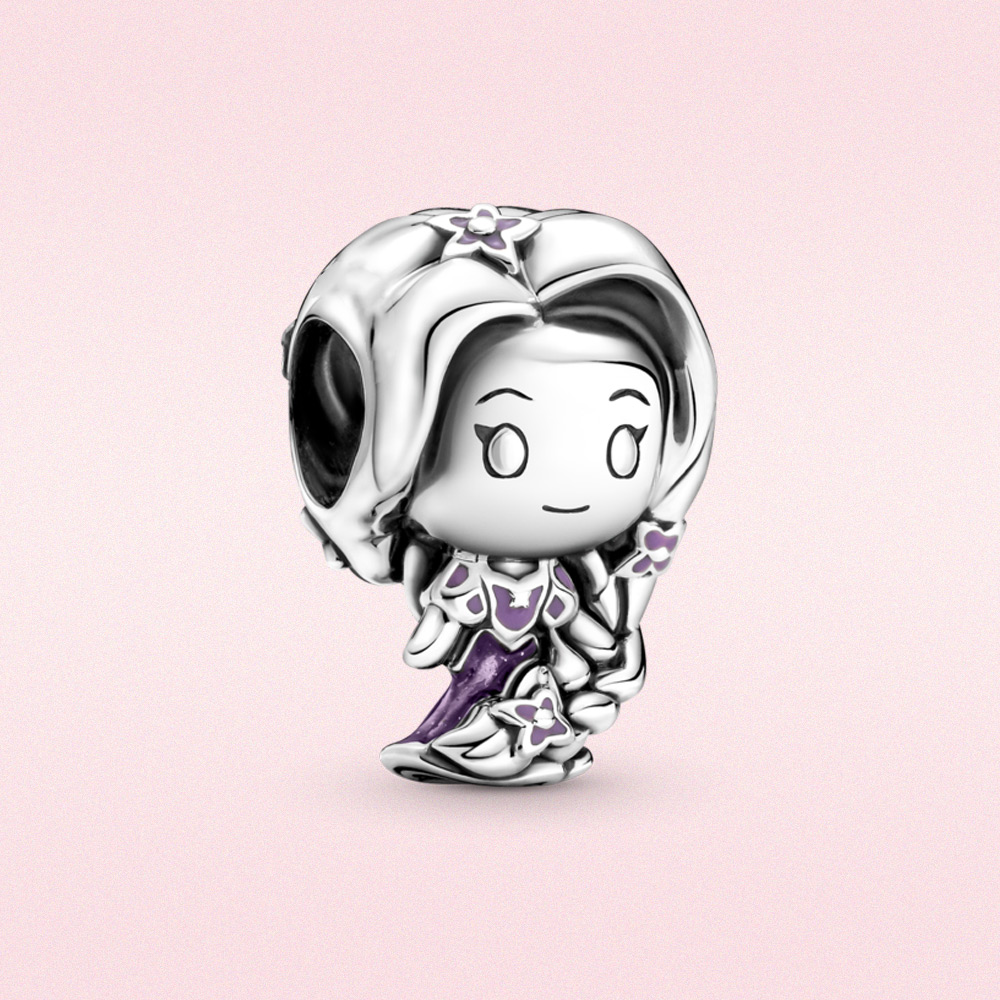 New 925 Silver Charm Princess Little Mermaid Ariel Charm Princess ...