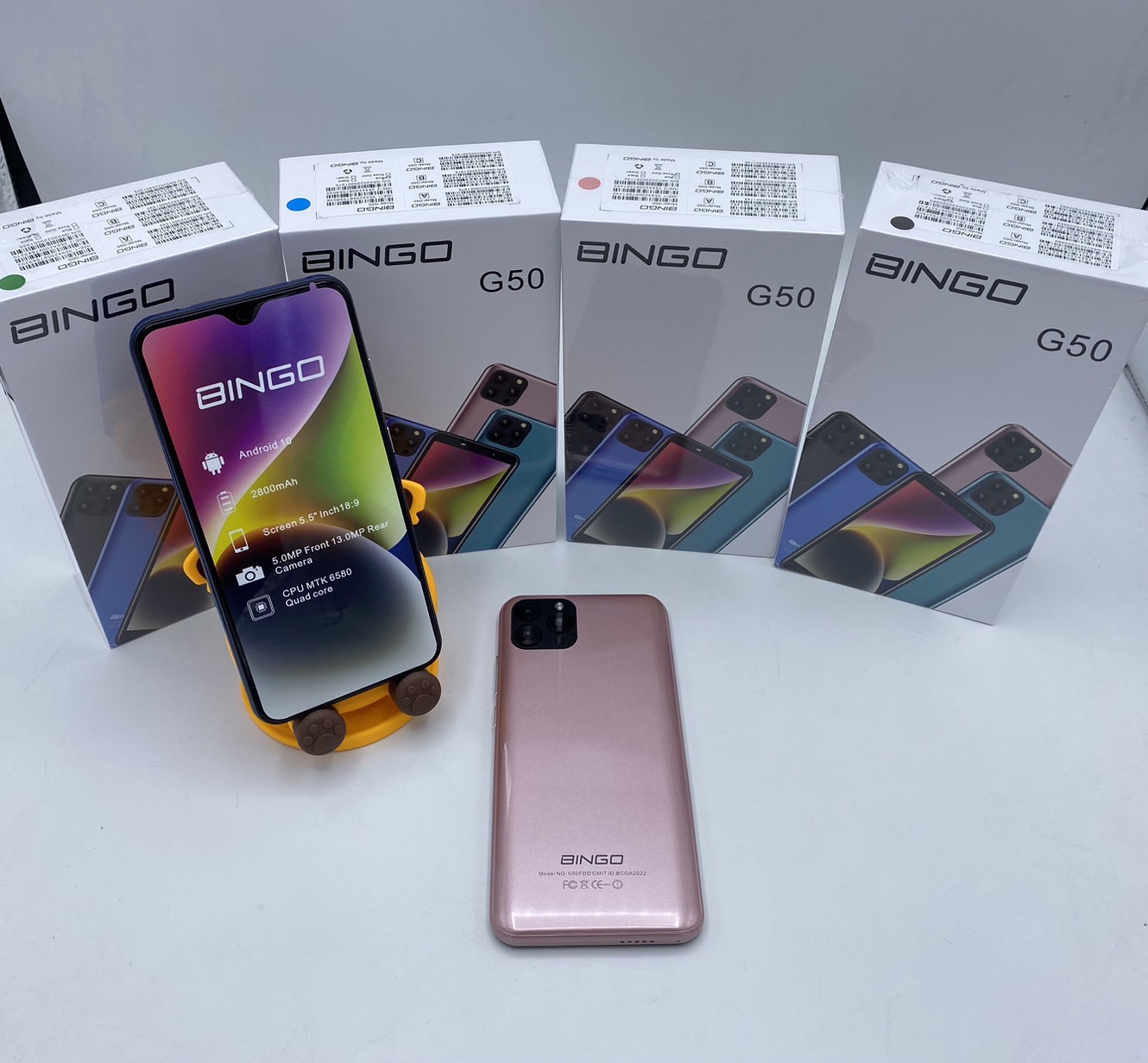 โทรศัพท์มือถือรุ่น Bingo G50 Android 8.1จอ5.5 นิ้ว 4G (4GB RAM /32GB ...