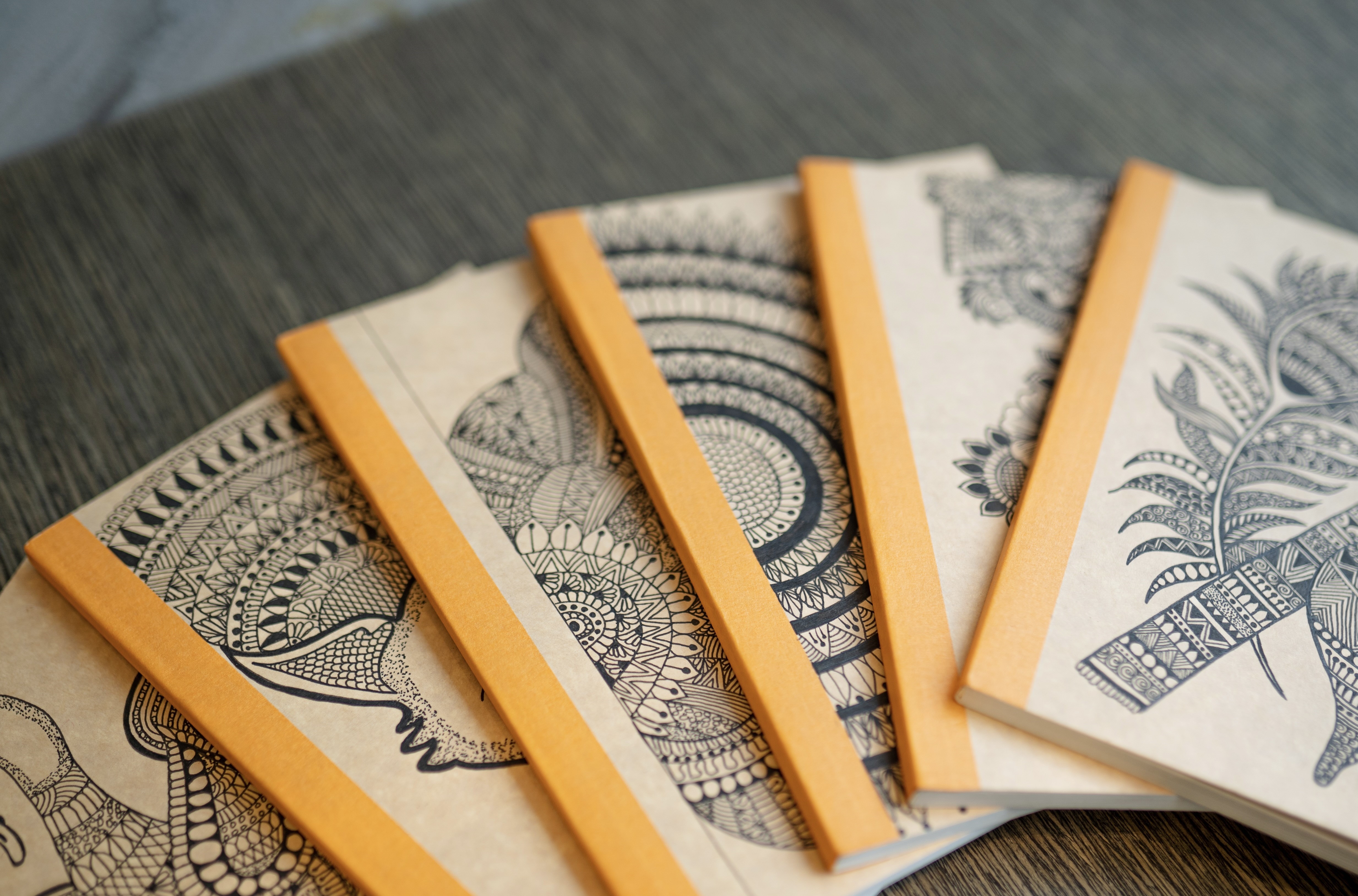 CHAMALiiN: Henna Notebook - สมุดโน๊ตปกลายเฮนน่า | Lazada.co.th