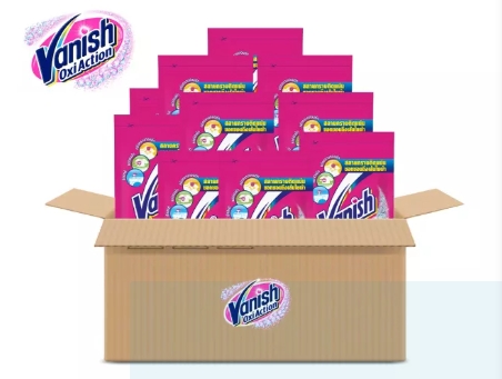 มีคูปองส่งฟรี แวนิช ออกซี่แอคชั่น2 Vanish Oxiaction2 ขจัดคราบติดแน่น ชนิดเม็ด 30 กรัม สะอาด ขาว ...