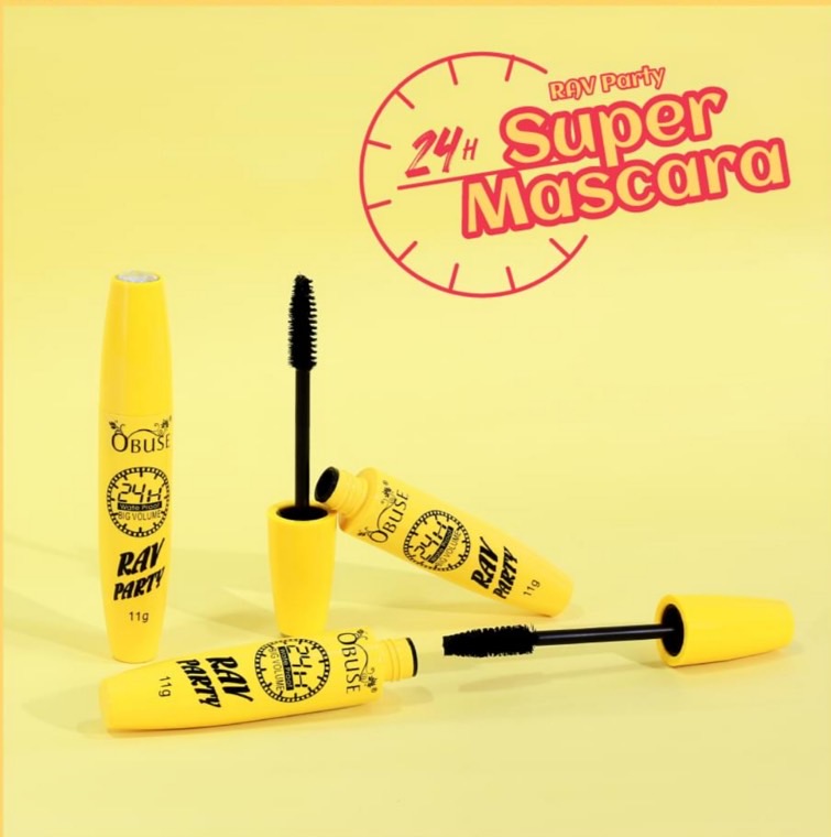 “พร้อมส่ง” มาสคาร่าที่ปัดขนตา Obuse super mascara Black 11 g. ผลิตภัณฑ์ ...