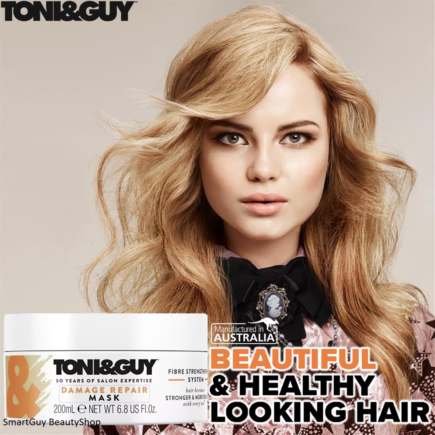 Toni&Guy Nourish Reconstruction Mask 200ml ผลิตภัณฑ์มาส์คบำรุงเส้นผมสูต ...