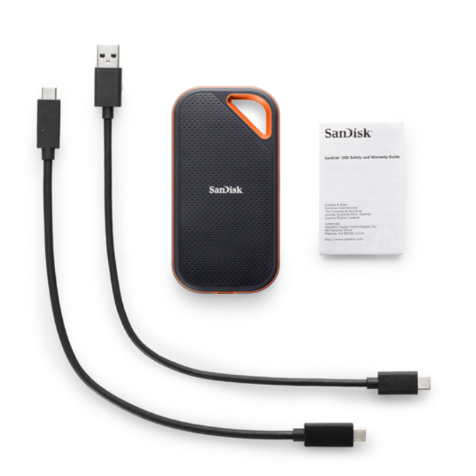 SanDisk Extreme Pro V2 Portable SSD 2TB SDSSDE81-2T00-G25 เอสเอสดีแบบพกพา - ชิชาง - ThaiPick