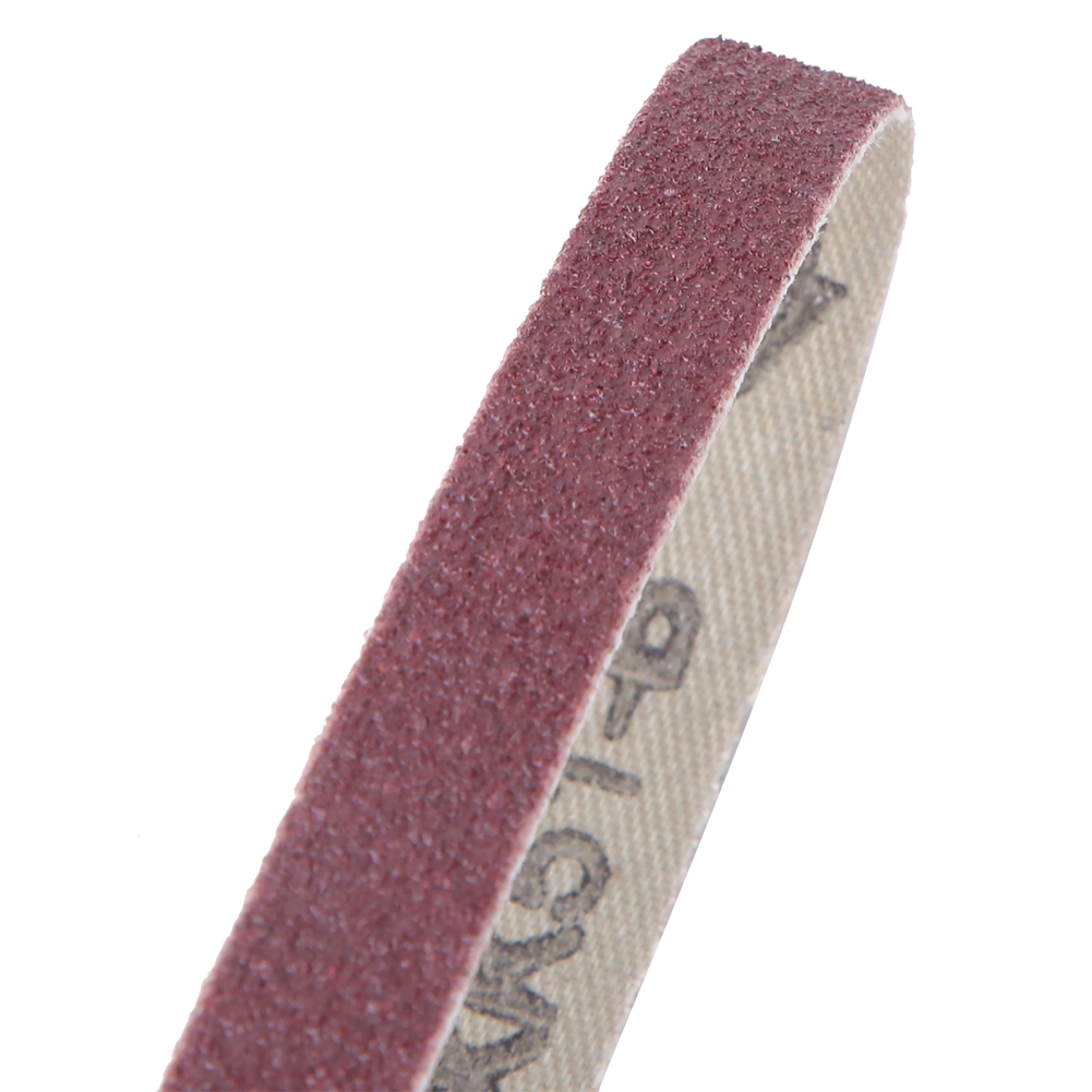 10PCS Sanding Belt กระดาษทรายอลูมิเนียมออกไซด์ Sander Abrasive Band ...