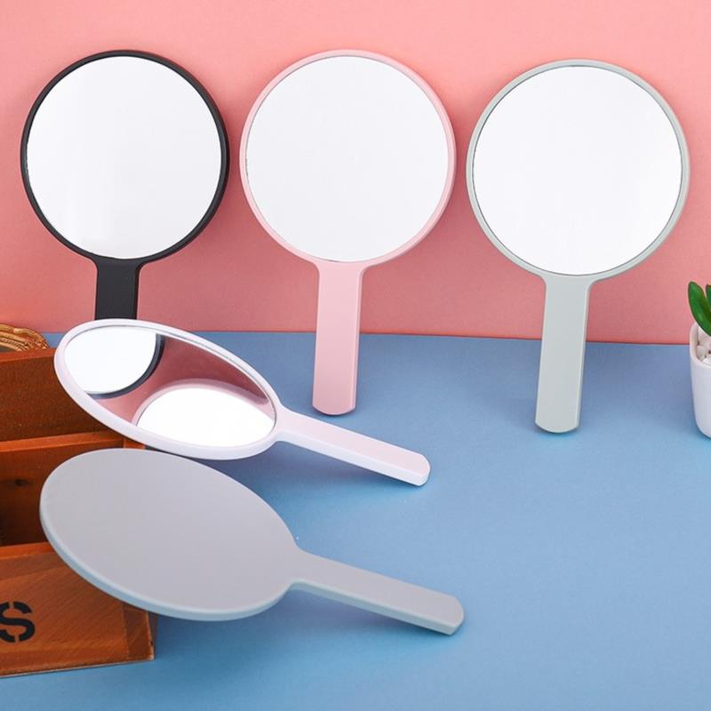 20211pcs Handheld Makeup Mirror Round Vanity Mirror with Handle Hand ...