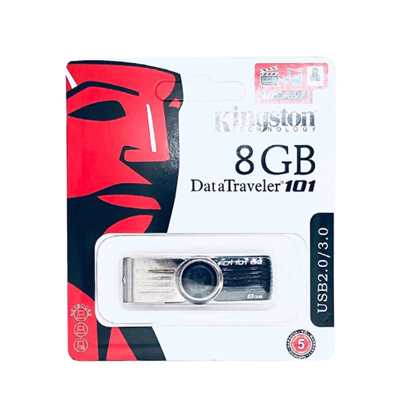 แฟลชไดร์ฟ 2GB 4GB 8GB 16GB 32GB 64GB 128GB Kingston Portable Metal ...