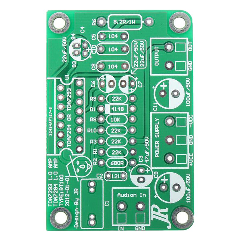 TDA7294 80W 100W Mono Audio AMP Amplifier Board DC30V-40V Kits Fit for ...