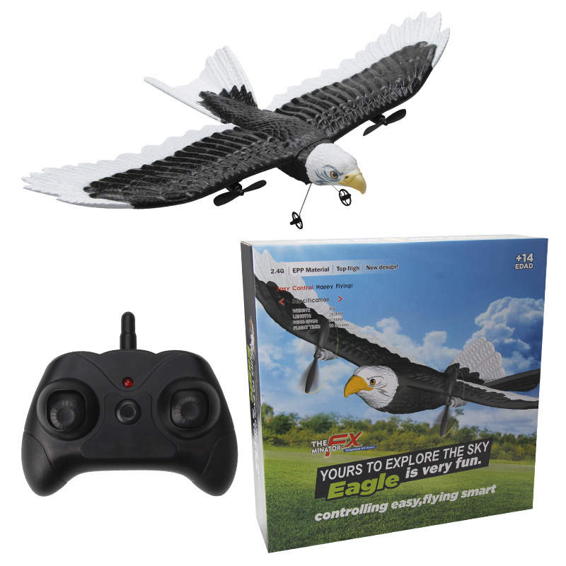 RC เครื่องบิน Wingspan Eagle Bionic เครื่องบิน Fighter วิทยุรีโมทคอนล ...