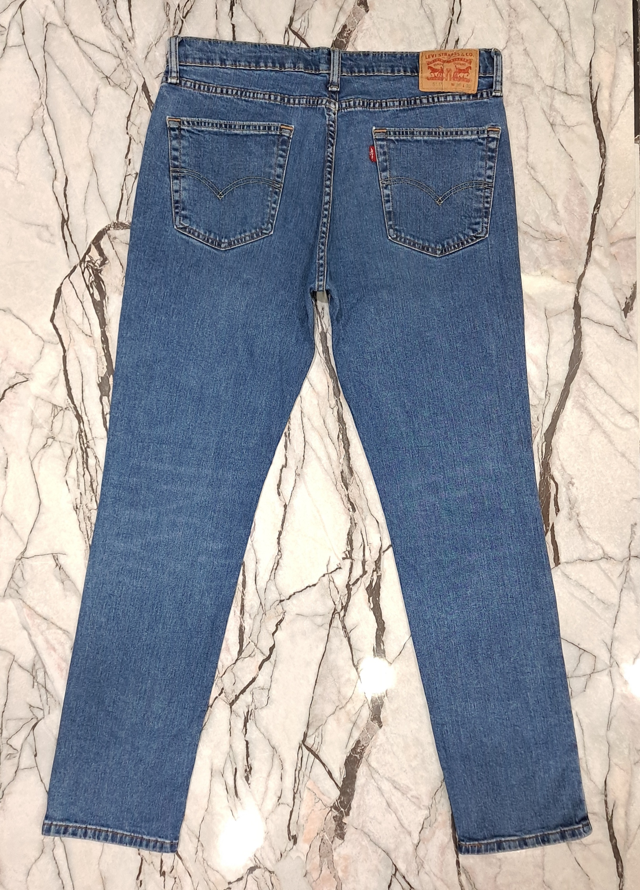 กางเกงยีนส์Levi's ของแท้ รุ่น511เอว36 ยาว31 ขาเดฟ ซิป ผ้ายืด FROM U.S.A ...