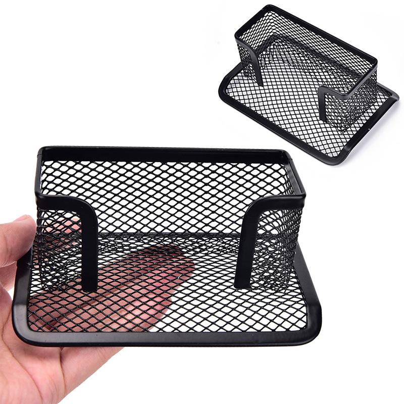 FG 1xBlack Mesh Cards Box Storage Rack Holder Tray Table Desktop ...